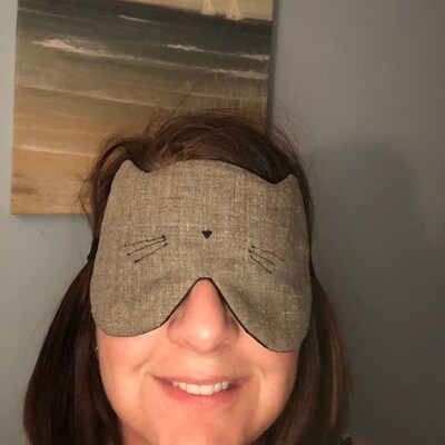 Fox Eye Sleep Mask Cute Kawaii Fox Sleep Mask Plush Fox - Etsy