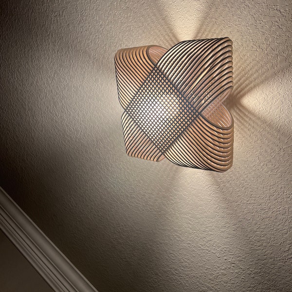 No.39 Ovals Ceiling Light - Lasercut Wood - Minimal Design Dutch Design ...