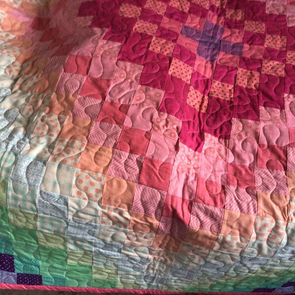 French Braid Quilt Pattern in King Size Batiks - Etsy