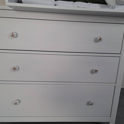 Rabbit Theme Drawer Knobs, Safari Animal Nursery Room Drawer Handles ...