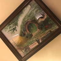 BAG END Print the HOBBIT Bilbo Baggins Hobbit Hole Painting - Etsy Canada