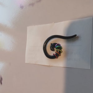 Goth Spike Plug Hoop Gauges Tunnels Ear Earrings Dangle 4g 2g - Etsy