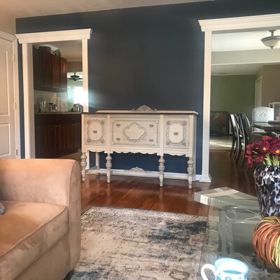 SOLD Petite Server Buffet/sideboard/sink Vanity Shabby - Etsy