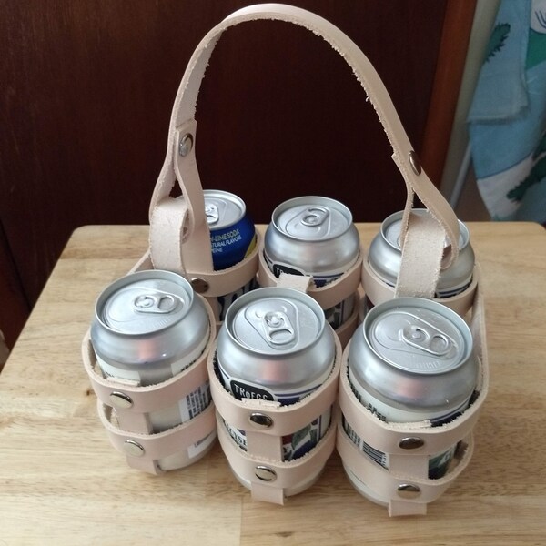 PDF Pattern: Leather Beer Carrier - Etsy