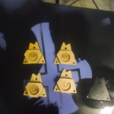 Xtool D1 Honeycomb Riser & Alignment Feet Universal Set Lightburn SVG ...