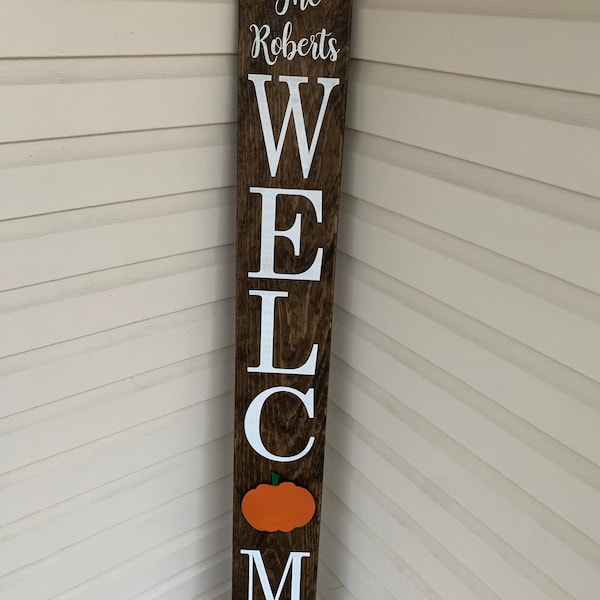 WELCOME Sign With Interchangeable Designs / Personalized WELCOME Sign ...