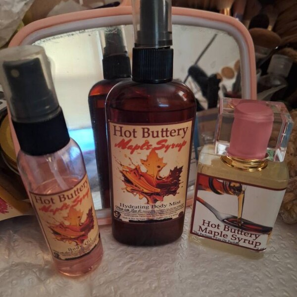 Hot Buttery Maple Syrup - Drool-worthy - Body Butter, Body Cream, Hair ...