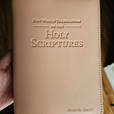 Bible Cover Jw Flexibly Bible Cover Jw Gift Elders Gifts Jw - Etsy