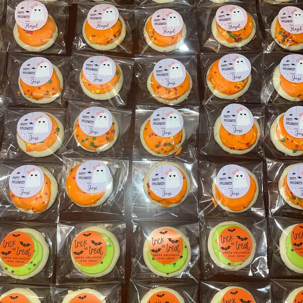 Trick or Treat Bag Stickers | Halloween Labels | Custom Halloween ...