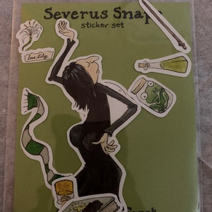 Severus Snape Sticker Set - Etsy