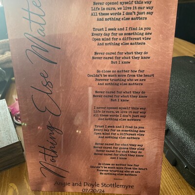 Copper Tree of Life, 7 Year Anniversary Print, Seven Year Gift, Couple ...