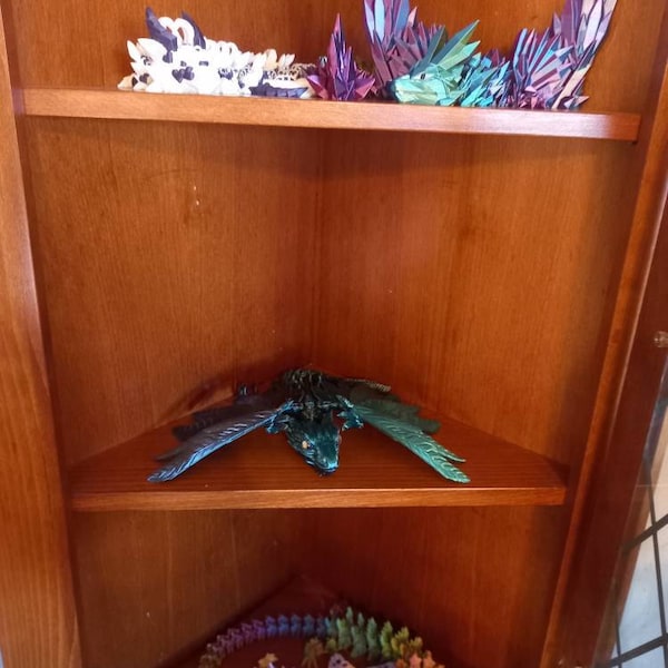 3d Printed Bush Viper Snake/snake Figure/dragon Snake/articulated Snake ...