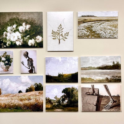 Dark Academia Decor Aesthetic Mega Bundle Printable Wall Art Set, Indie ...