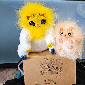 Poseable Creature Art Doll OOAK, Green Mila Plushie Realistic Doll ...