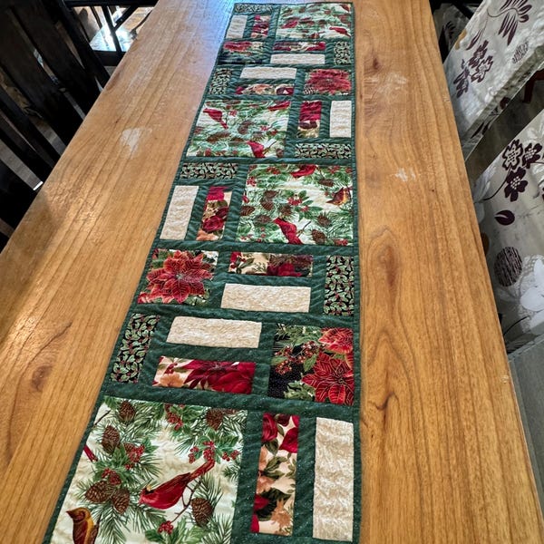 Stained Glass Table Runner - Pattern by Sew4fun Australia - Etsy