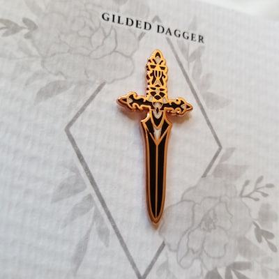 SECONDS SALE Dagger Enamel Pin Warrior Pin Sword Pin - Etsy