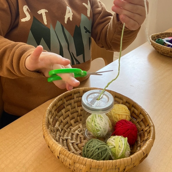 PRE-SEWING SERIES: Yarn Snipping Activity - Etsy Canada