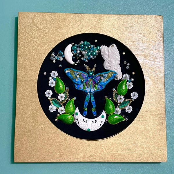 Square Birch Embroidery Hoop Frame: Modern Hand-stitched Art Display - Etsy