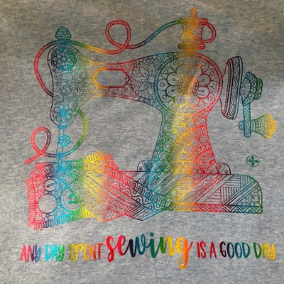 Vintage Mandala Sewing Machine. Printable Zentangle Coloring Page ...