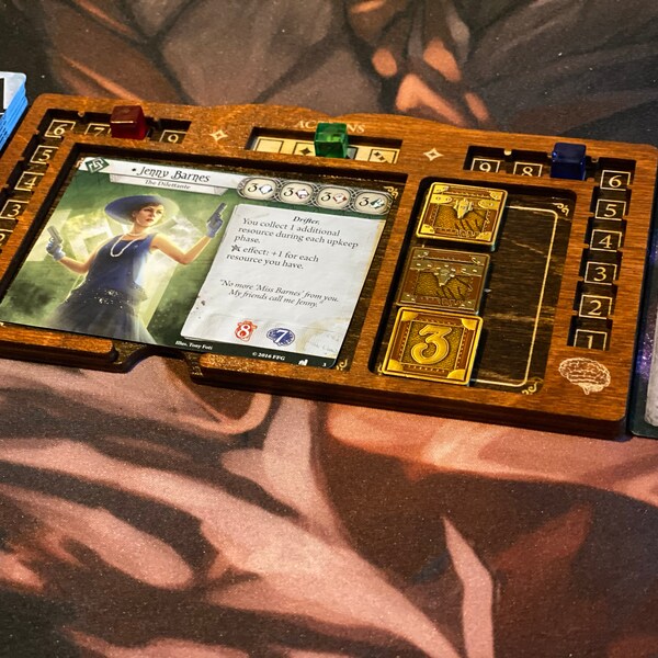 STRATA STRIKE | Arkham Horror LCG Player Board - Two-toned Cognac and ...