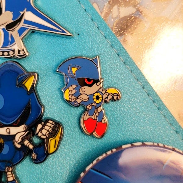 Sonic the Hedgehog Enamel Pin - Etsy