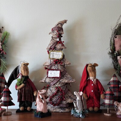 Primitive Robin Primitive Bird Spring Prim Decor Finished Item Not ...