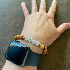 Mimi Bracelet Stack Custom Word Bracelet Set of 4 Bracelets - Etsy