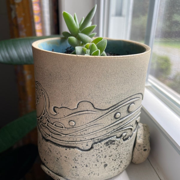 Handmade Ceramic Alien/ Xenomorph Art Tile - Etsy