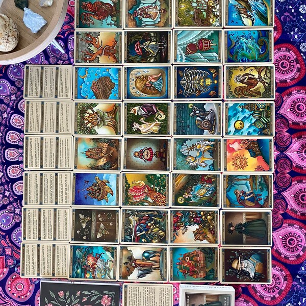 Slavic Folklore Lenormand Deluxe Edition Fairy Tale Oracle Cards ...
