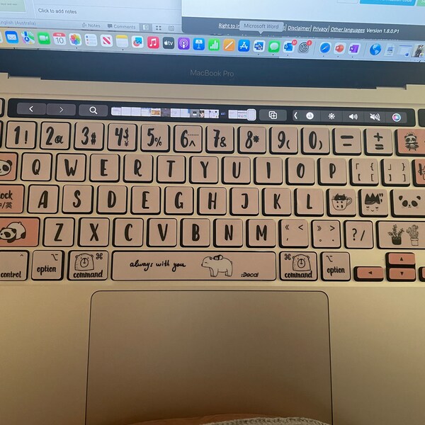 MacBook US Layout Keyboard Cover Silicone Skin for MacBook Pro, Air 13 ...
