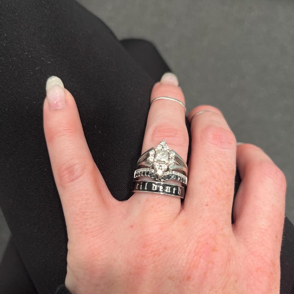 Arched Web Ring, Spider Web Ring, Minimalist Ring, Dainty Ring, Spider ...