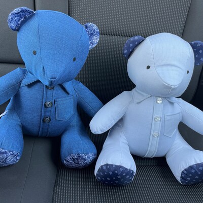 Frog Memory Bear, Keepsake Teddy, Stuffed Teddy Keepsake, Keepsake Bear ...