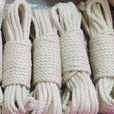 6MM Bondage JUTE ROPE 10yards Japanese Shibari Rope All Purpose Rope - Etsy