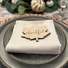Thanksgiving Table Decor, Leaf Name Cards, Table Place Settings ...