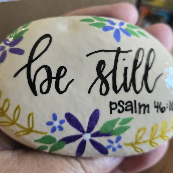 You Got This Encouragement Rock, Hand Painted Rock, Good Luck Rock ...