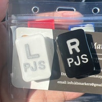 Single Left or Right Marker, Radiology Markers With Initials - Etsy