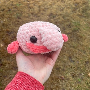 No Sew Blobfish Crochet Pattern - Etsy