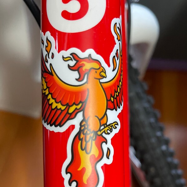 Phoenix Vinyl Sticker | Magical Sticker | Waterproof Sticker | Kawaii ...