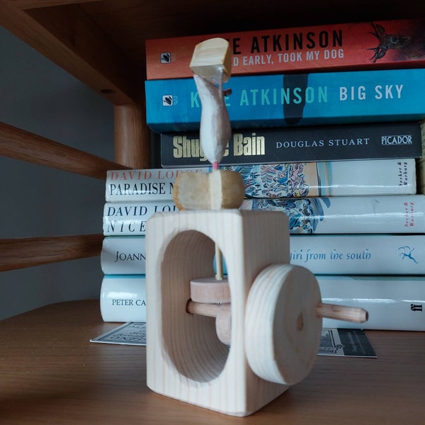 Shrimp Playing the Trumpet, Wooden Automaton - Etsy