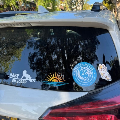 GPS Alarm System Warning Sticker Set Decal Set Label Vinyl Decal Anti ...