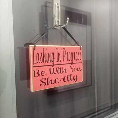 8x6 on Lunch Break Please Do Not Disturb Custom Wood Sign Office ...