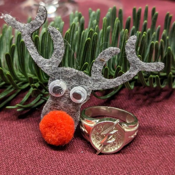 Flash Ring,sterling Silver Ring,flash Point Ring,dc Comics,dc Jewelry ...