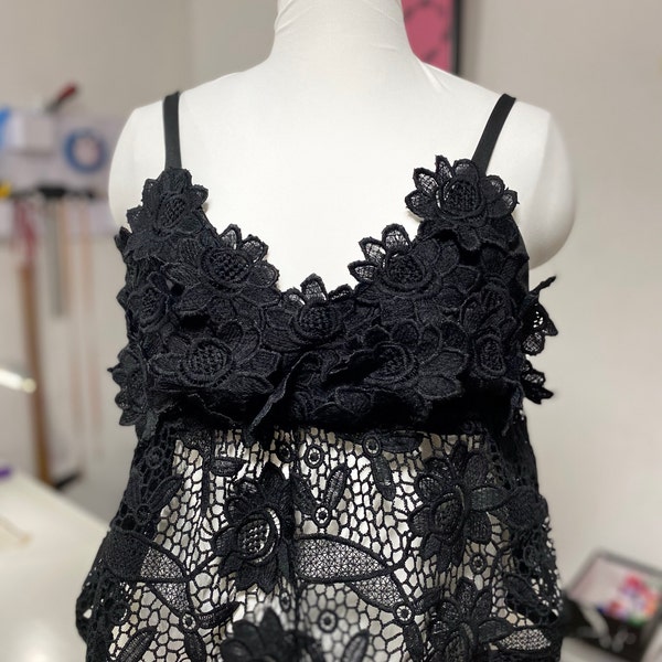 V Neck Peplum Ruffle Cami Top Maggie PDF Pattern - Etsy