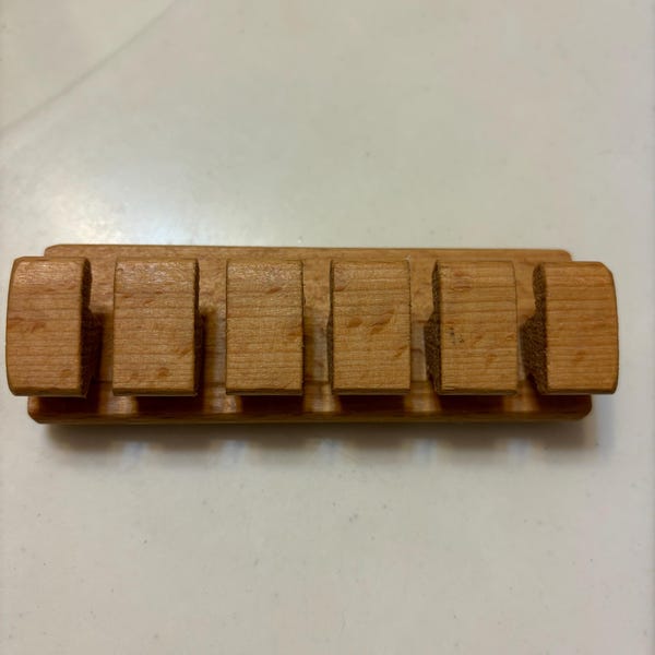 Premium Wooden Cable and Cord Organizer for Desk, Desk Cable Management ...