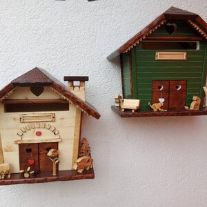 Postbox Wooden Letter Box Wooden Mailbox Countryside - Etsy