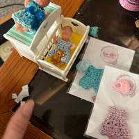 My Mini Baby Diapers, Dollhouse Nursery, Dollhouse Miniature Diapers ...