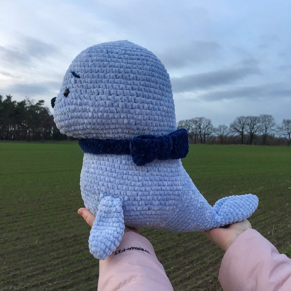 Sammy the Seal Amigurumi Crochet Toy Pattern PDF - Etsy