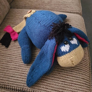 Sad, Sad Donkey Knitting Pattern - Etsy