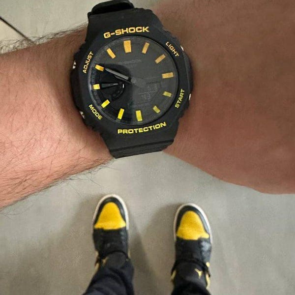 Casio G Shock Jellyfish Rainbow - Casioak Mod - Wrist Watch - One Year ...