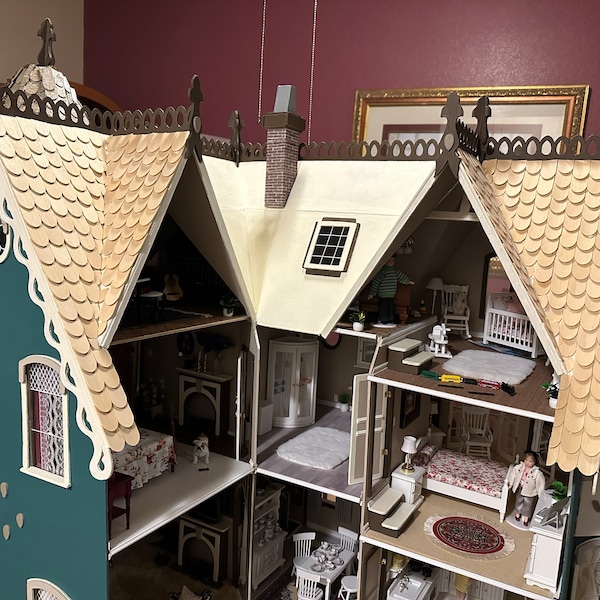 Dollhouse Miniature - 1-144 Dollhouse Resin - Montgomery Dolls House ...